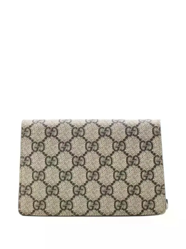 Gucci Dionysus Gg Coated Canvas Super Mini Crossbody Bag