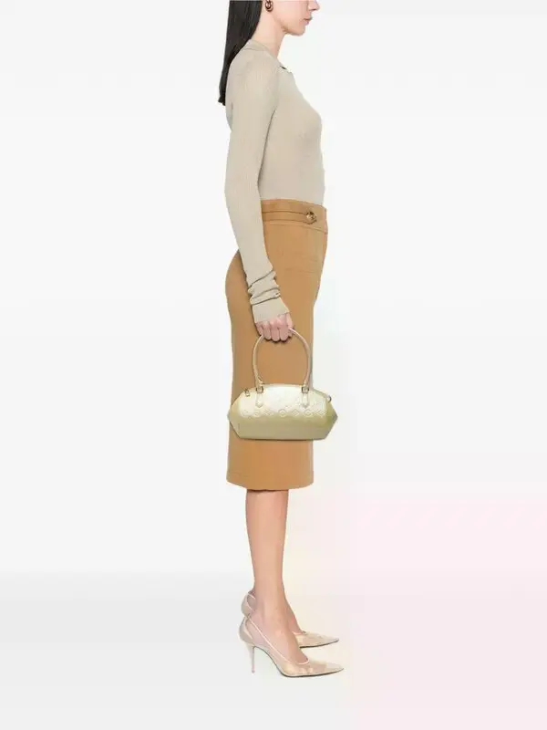 LOUIS VUITTON Monogram Vernis Sherwood Pm Handbag - Neutrals