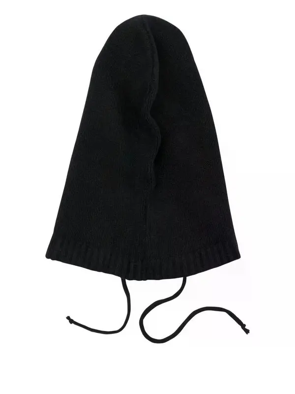 VIETTI MERCHANDISE Drawstring Cashmere Balaclava