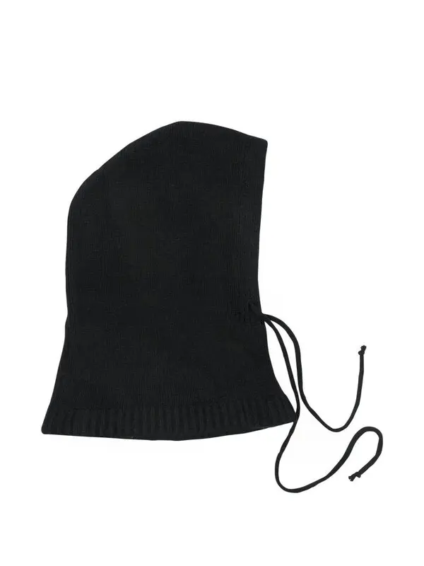 VIETTI MERCHANDISE Drawstring Cashmere Balaclava
