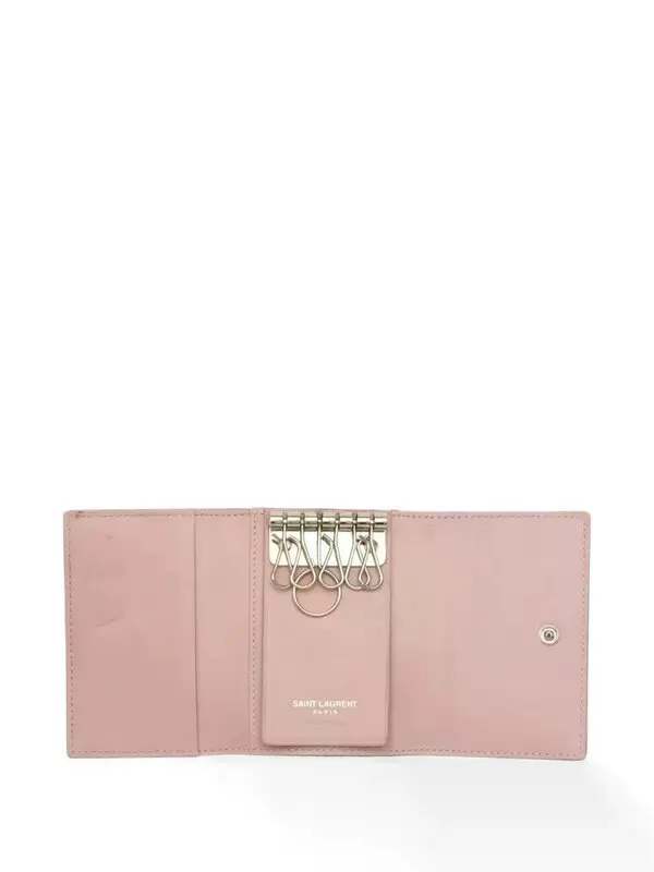 Saint Laurent 2018 Smooth Calfskin 6 Case Key Holder