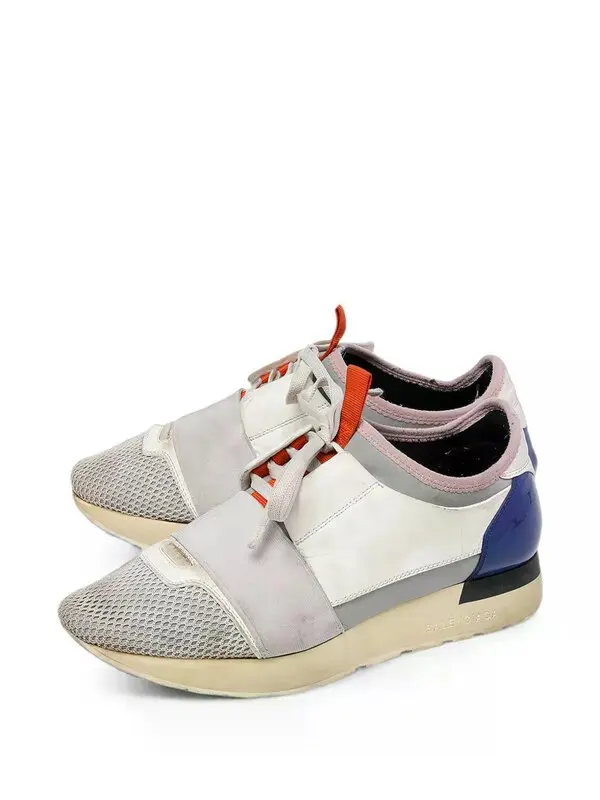 Balenciaga Race Runner Sneakers - White