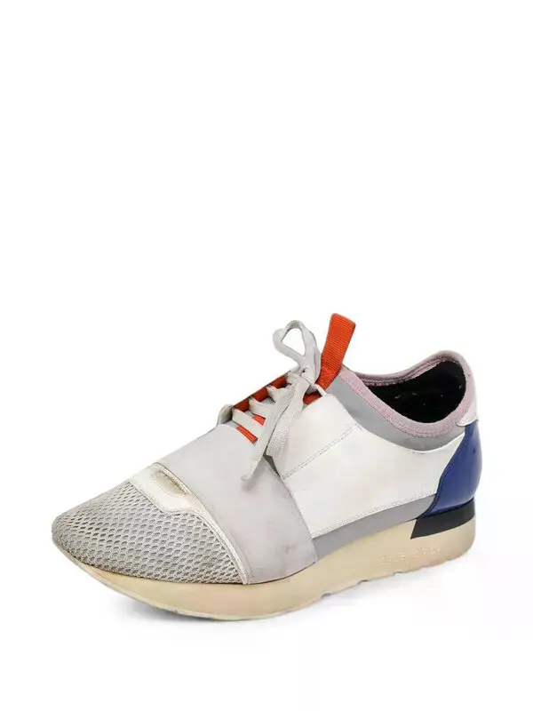 Balenciaga Race Runner Sneakers - White