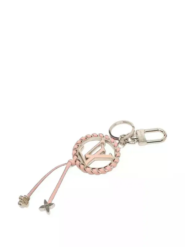 LOUIS VUITTON 2019 Brass Lambskin And Enamel Very Bag Charm And Key Holder