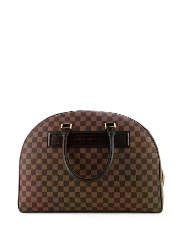 LOUIS VUITTON Nolita Handbag Damier 24 Heures Satchel