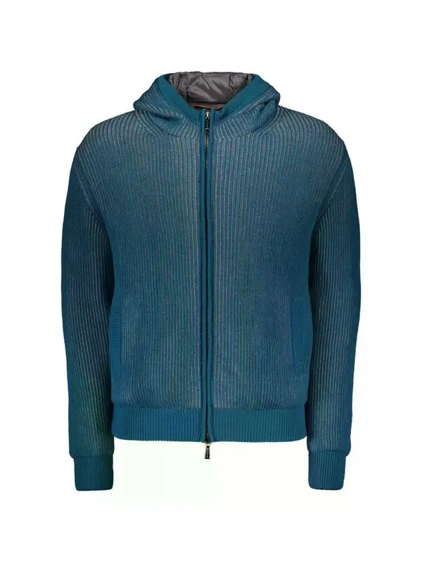 MOORER Padded Ribbed Jacket
