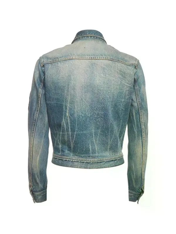 Saint Laurent Fitted Denim Jacket