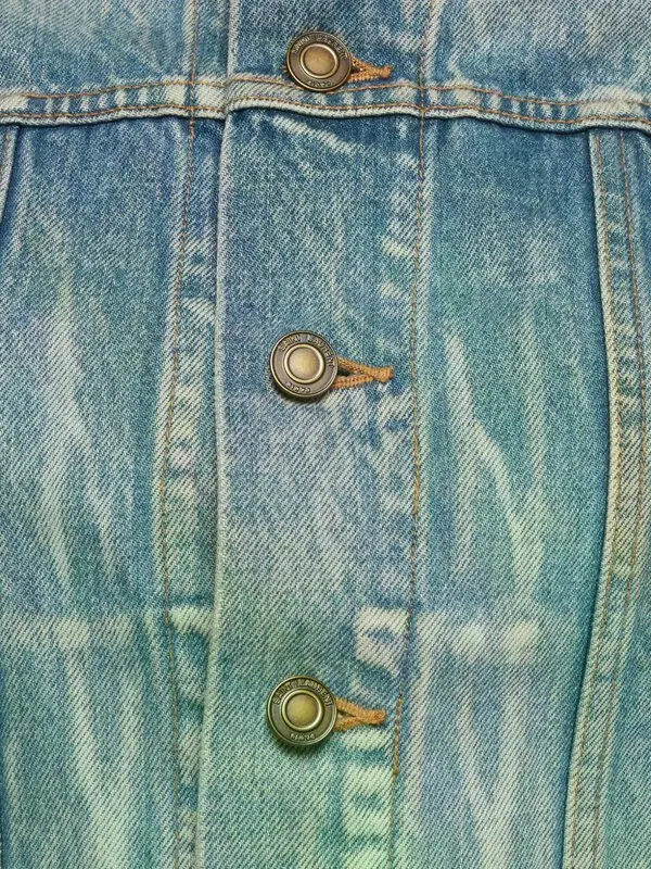 Saint Laurent Fitted Denim Jacket