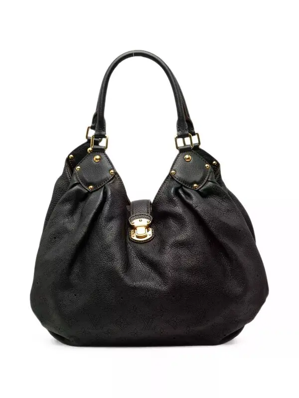 LOUIS VUITTON 2008 Monogram Mahina L Hobo Bag