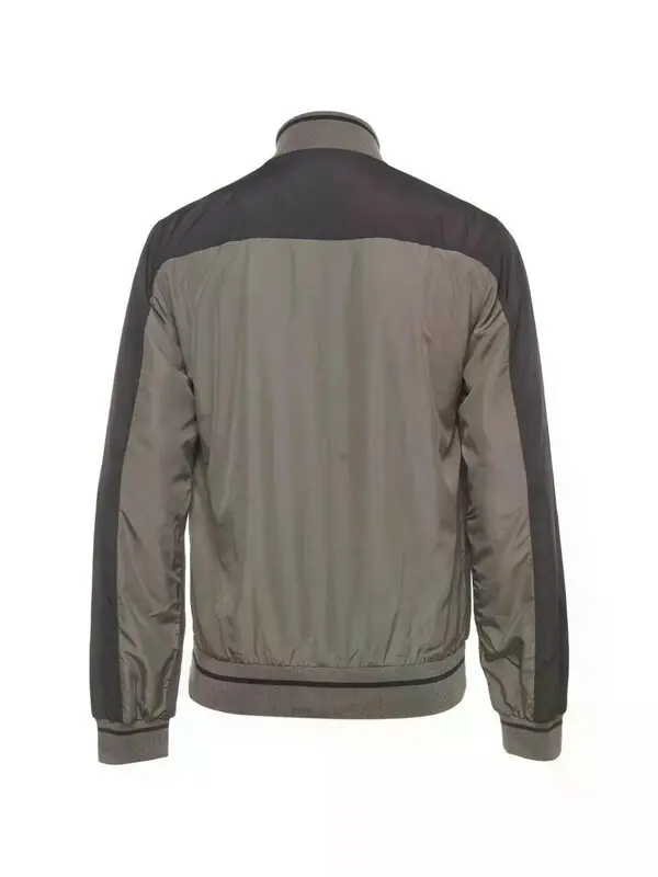 Dolce & Gabbana Lightweight Logo Patch Zip-up Jacket