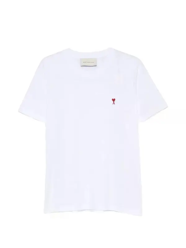 AMI Paris De Coeur T-shirt - White