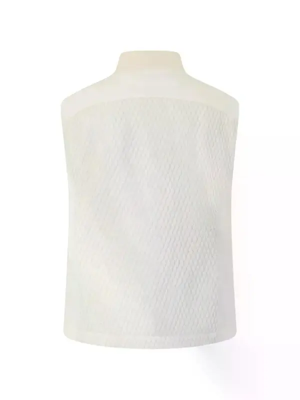 MOORER Quilted High-neck Vest