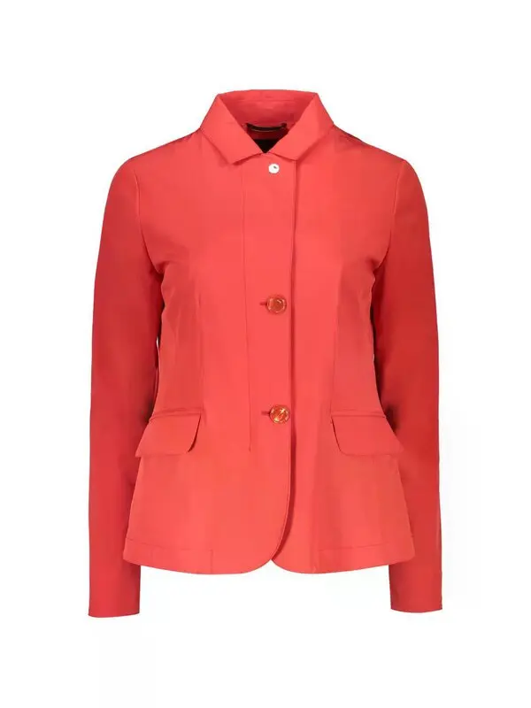 MOORER Logo Button Flap-pocket Blazer