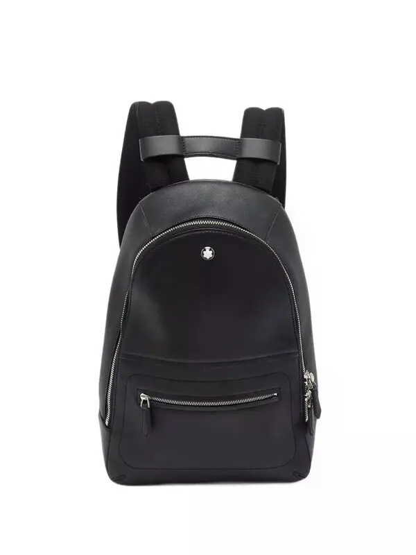 Montblanc Sartorial Leather Backpack - Black