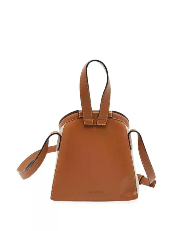 JW Anderson Lid Leather-harness Bucket Bag