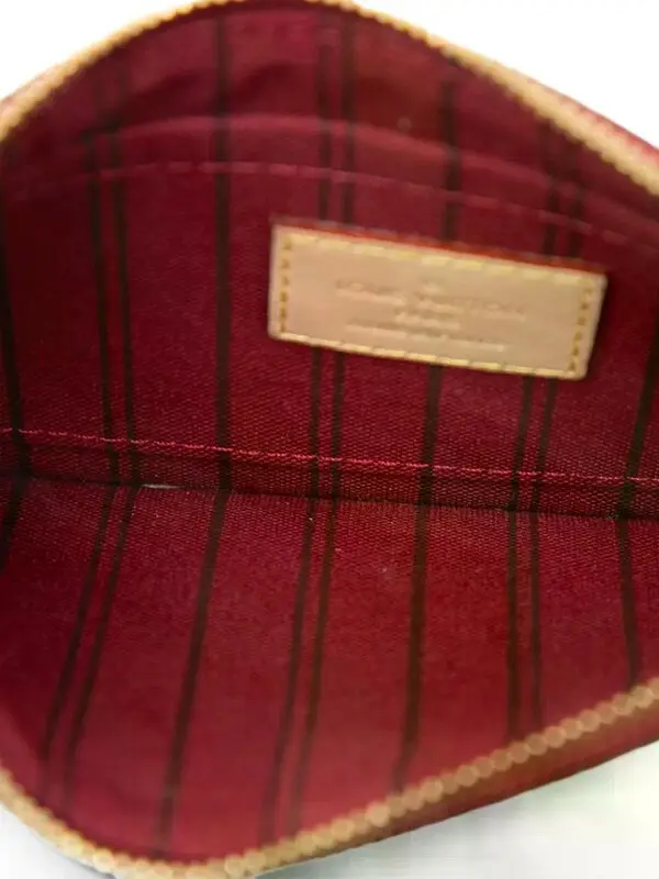 LOUIS VUITTON 2014 Monogram Neverfull Pm Pouch
