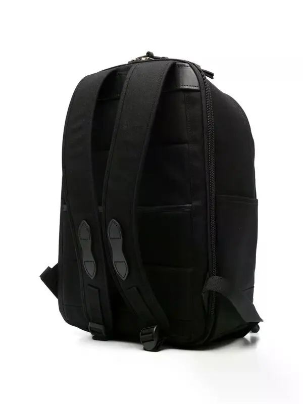 Filson Logo-patch Zip Backpack - Black
