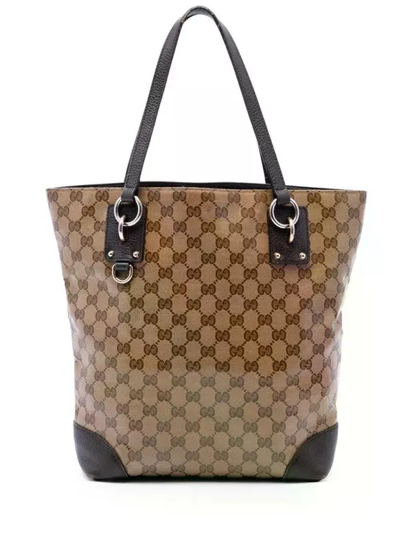 Gucci Gg Crystal Vertical Charm Tote Bag