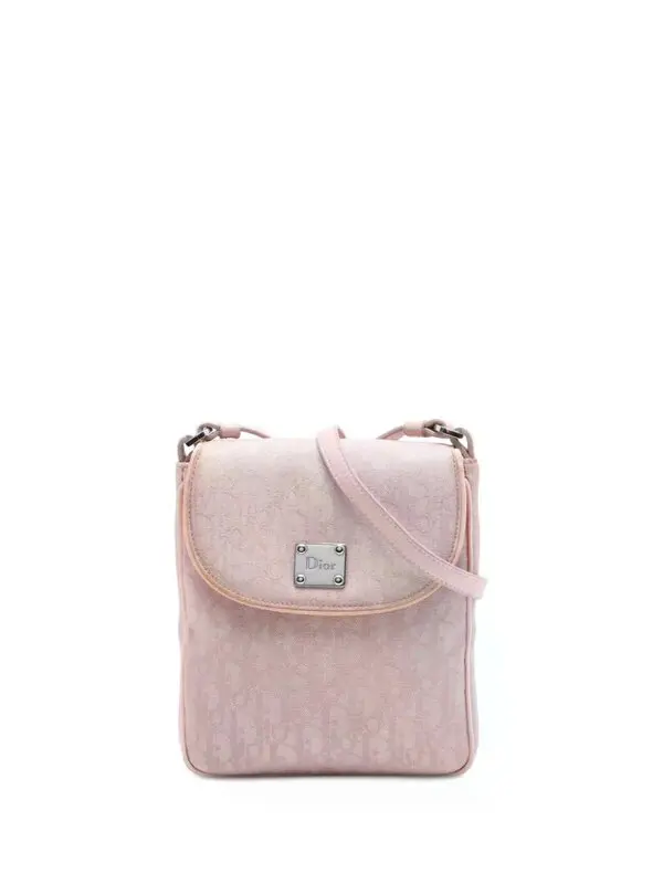 Dior 2006 Diorissimo Trotter Canvas Crossbody Bag