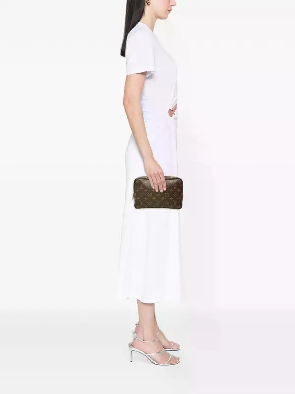 LOUIS VUITTON 1986 Monogram Canvas Troussse Toilette 23 Clutch