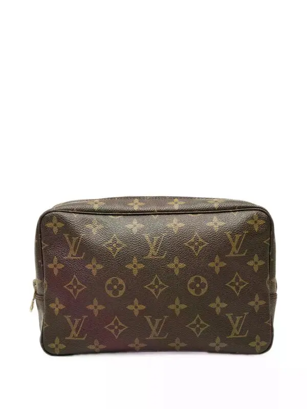 LOUIS VUITTON 1986 Monogram Canvas Troussse Toilette 23 Clutch