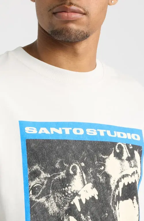 SANTO STUDIO Beware Of Frauds Graphic T-shirt