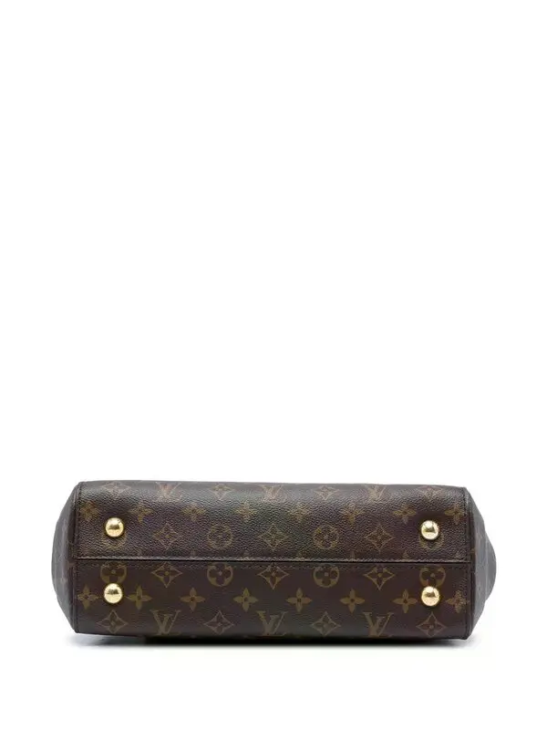 LOUIS VUITTON 2017 Monogram Cluny Mm Satchel - Brown