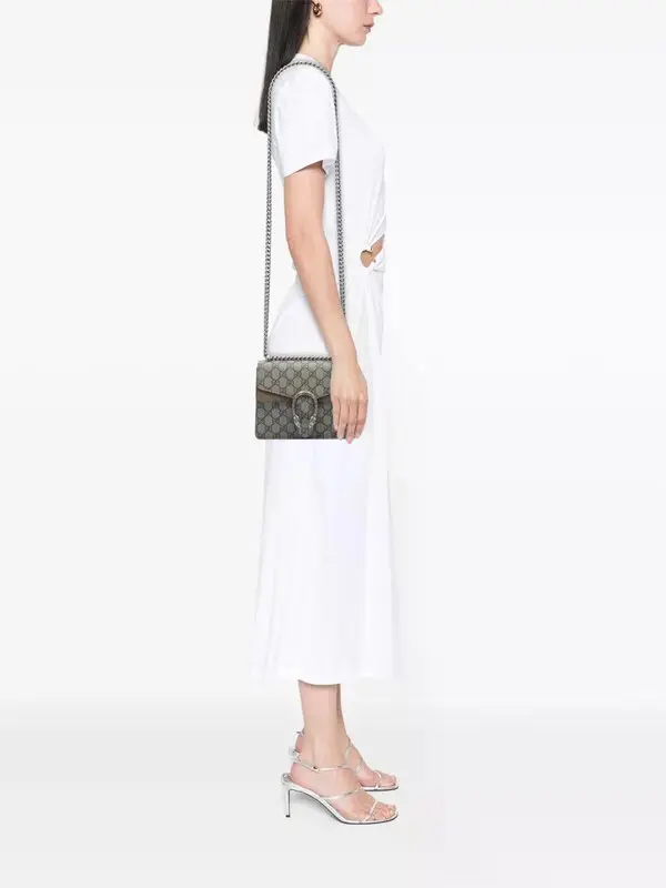 Gucci Gg Supreme Dionysus Crossbody Bag