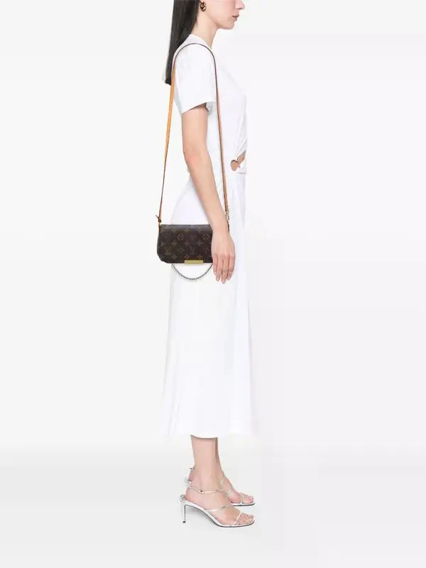 LOUIS VUITTON 2015 Monogram Favorite Mm Satchel