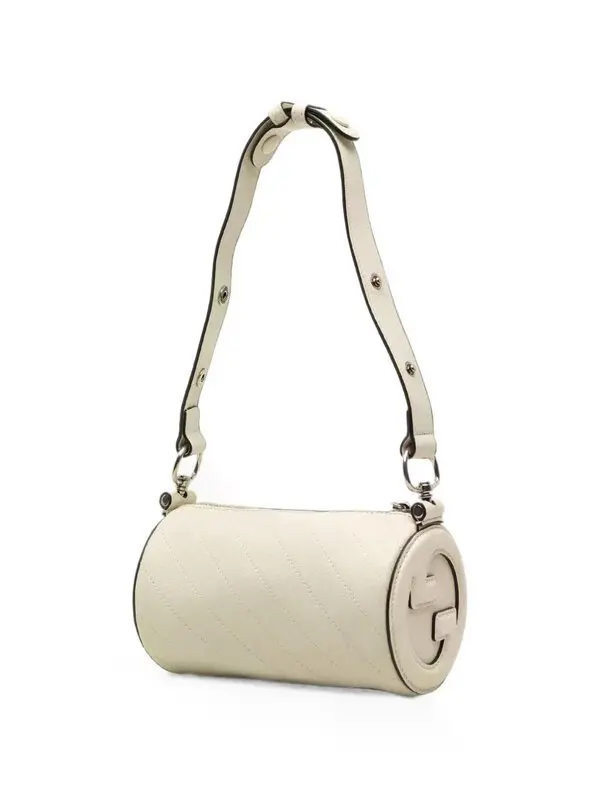 Gucci Barrel Shoulder Bag - White