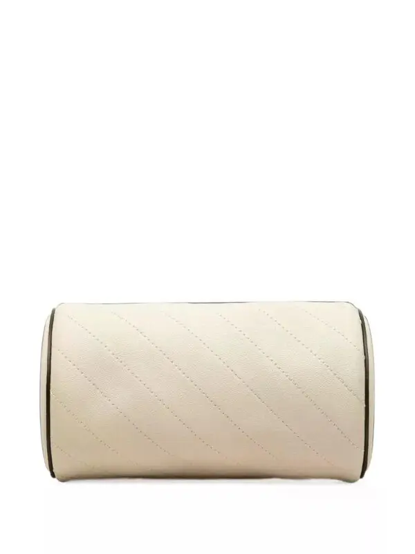 Gucci Barrel Shoulder Bag - White