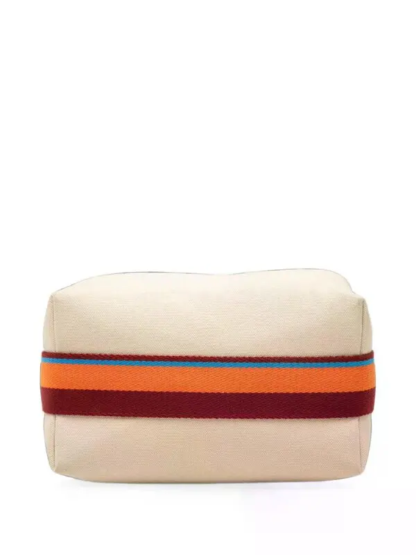 Hermès 2010-2026 Small Toile Bride A Brac H Pavillon Case Vanity Bag