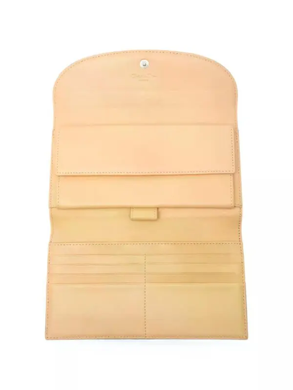 Dior 2007 Diorissimo Trotter Coated Canvas Romantique Wallet Long Wallets