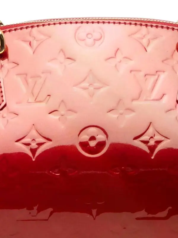 LOUIS VUITTON Monogram Vernis Sherwood Pm Shoulder Bag - Red