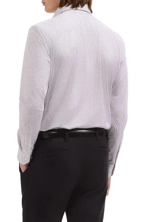 Bugatchi Devon Long Sleeve Ooohcotton Shirt