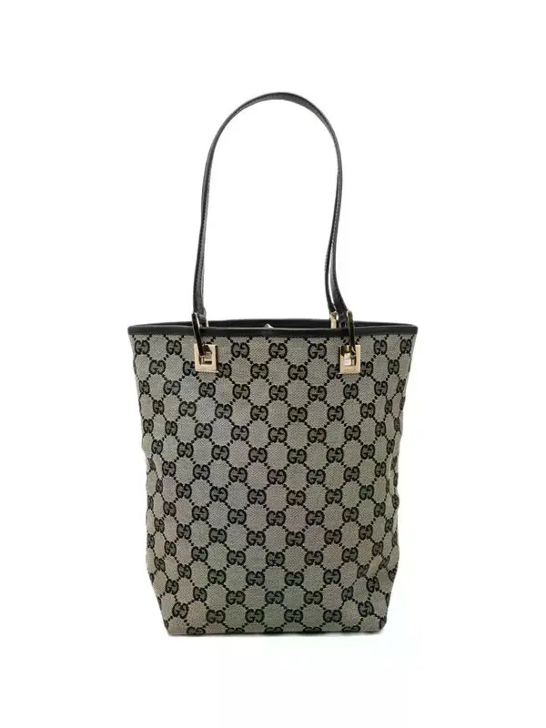Gucci Gg Canvas Tote Bag - Neutrals