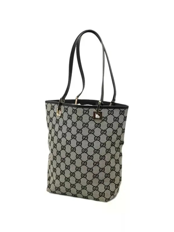 Gucci Gg Canvas Tote Bag - Neutrals