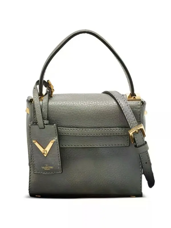 Valentino Garavani Mini My Rockstud Leather Tote Bag