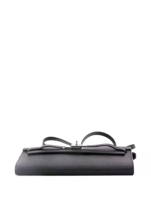 Hermès Kelly To Go Epsom Crossbody Bag - Black
