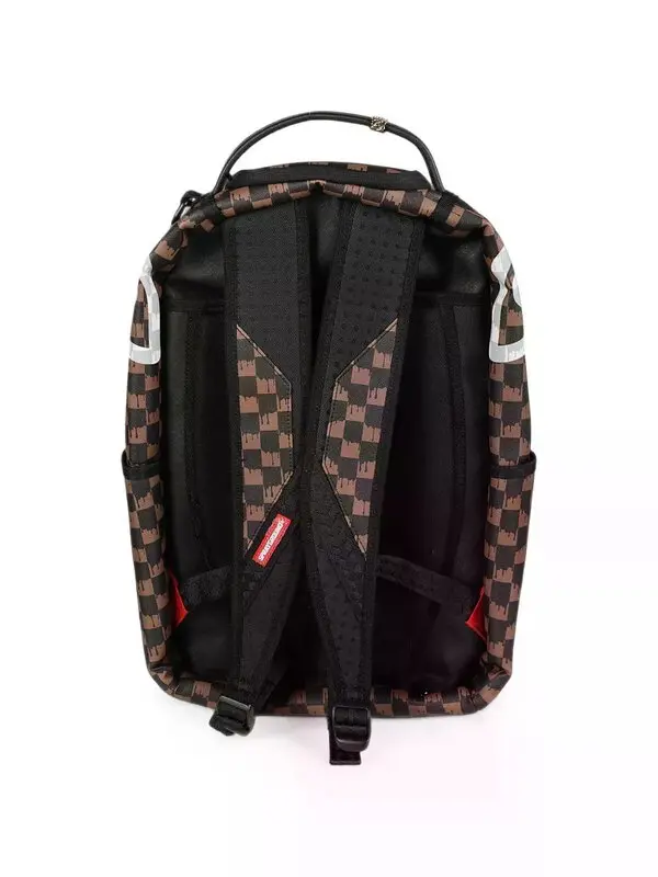 SPRAYGROUND Paris Fang Check-print Shark Mouth Backpack