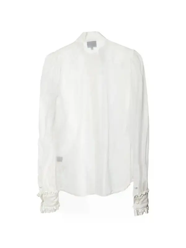 Just Cavalli Ruffled Organza Blouse