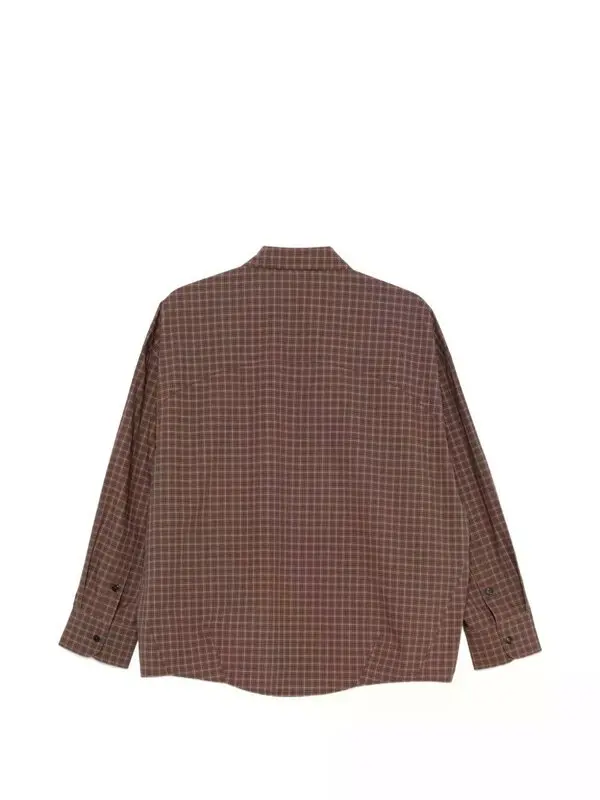 CORDERA Check-pattern Button-fastening Shirt