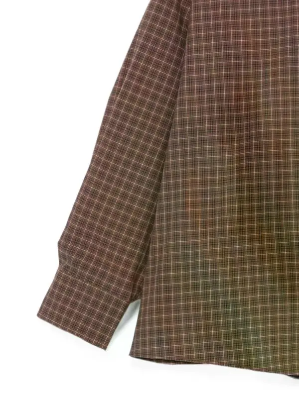 CORDERA Check-pattern Button-fastening Shirt