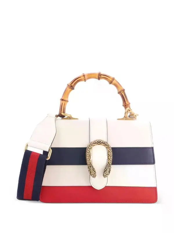 Gucci Dionysus Bamboo Top Handle Bag - Blue