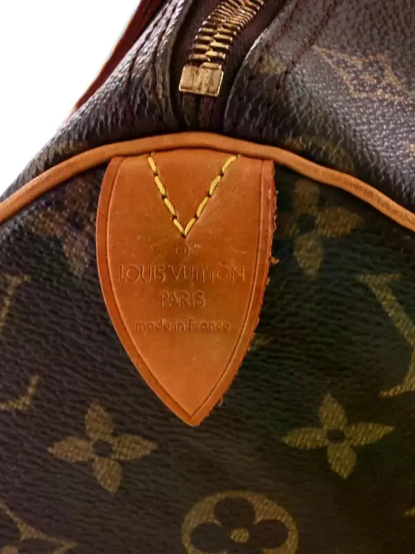 LOUIS VUITTON Speedy Monogram Canvas 30 Satchel - Brown