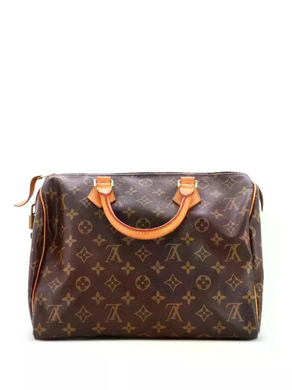 LOUIS VUITTON Speedy Monogram Canvas 30 Satchel