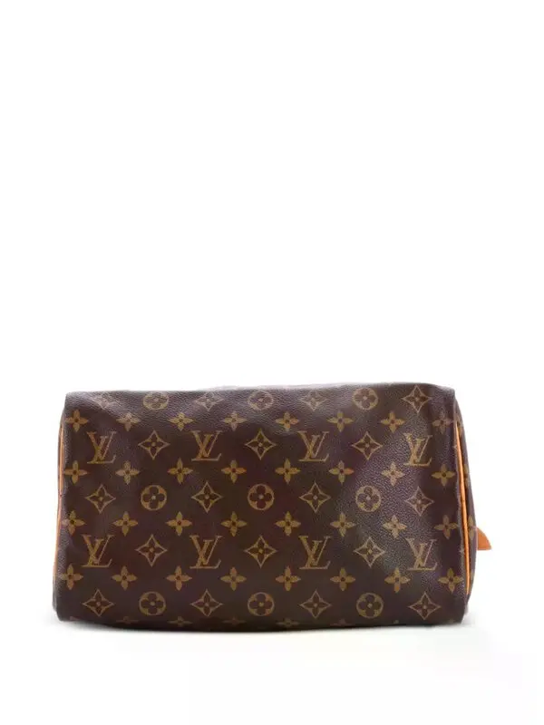 LOUIS VUITTON Speedy Monogram Canvas 30 Satchel