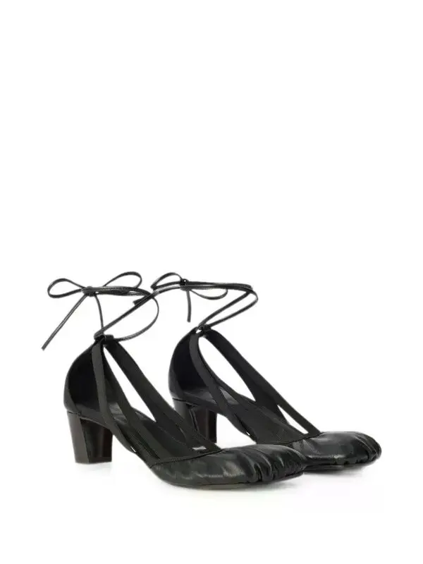 LEMAIRE 55mm Pedille Heeled Ballerinas In Goat Leather