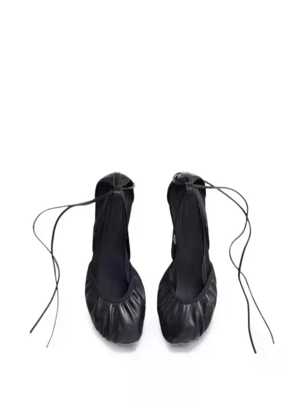 LEMAIRE 55mm Pedille Heeled Ballerinas In Goat Leather