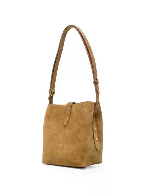 Soeur Mini Bello Suede Shoulder Bag